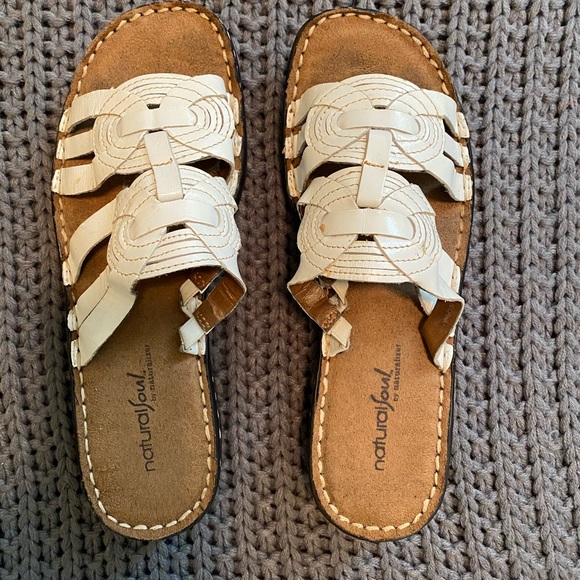 Naturalizer | Shoes | Naturalizer White Sandal | Poshmark